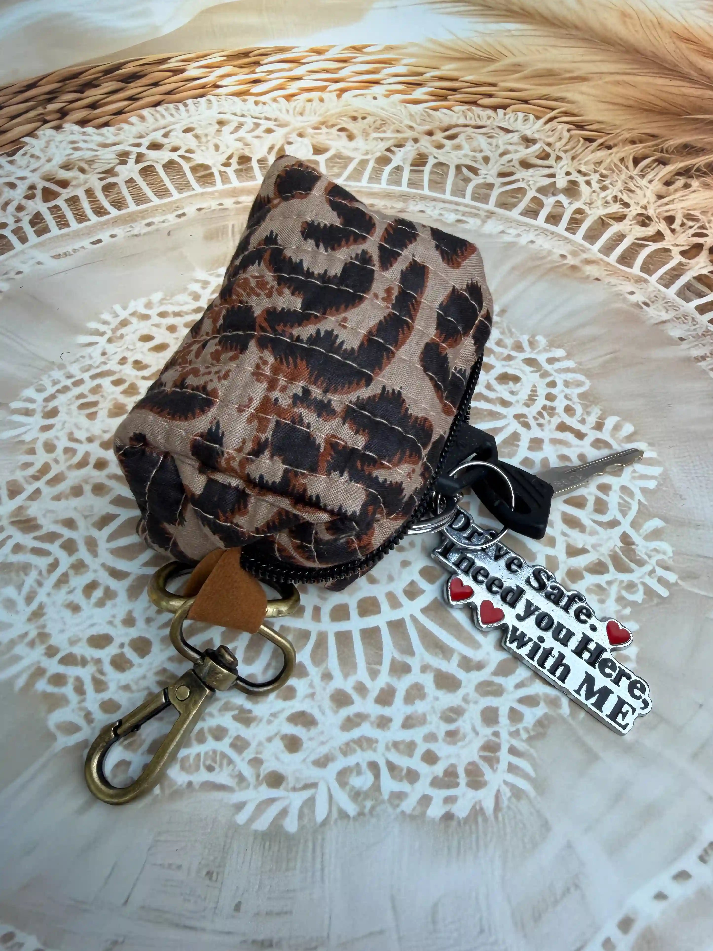 Jaipuri Keychain Pouch | Trendy Hand Block & Animal Prints – Jaipuri Jholi